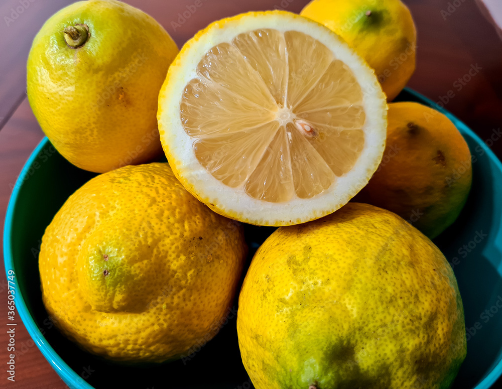 Originating in southern Italy, the lemon sicilian has a thick yellow ...