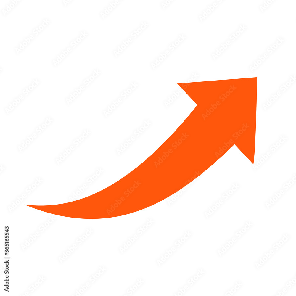 Share vector orange icon. Logo, vector illustration isolated on white ...