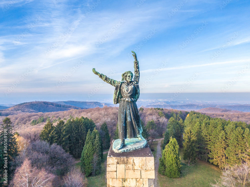 World War II monument "Freedom" Stock Photo | Adobe Stock