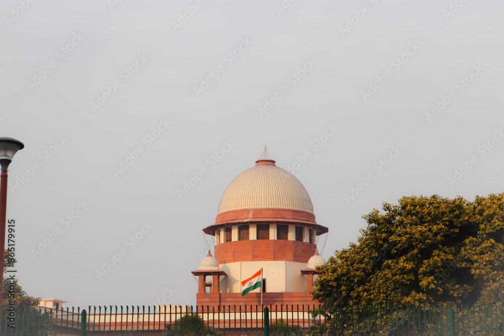 Supreme Court of India. Building of supreme court of india located in ...