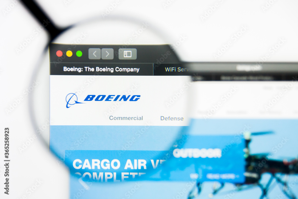 Richmond, Virginia, USA - 9 May 2019: Illustrative Editorial of Boeing ...