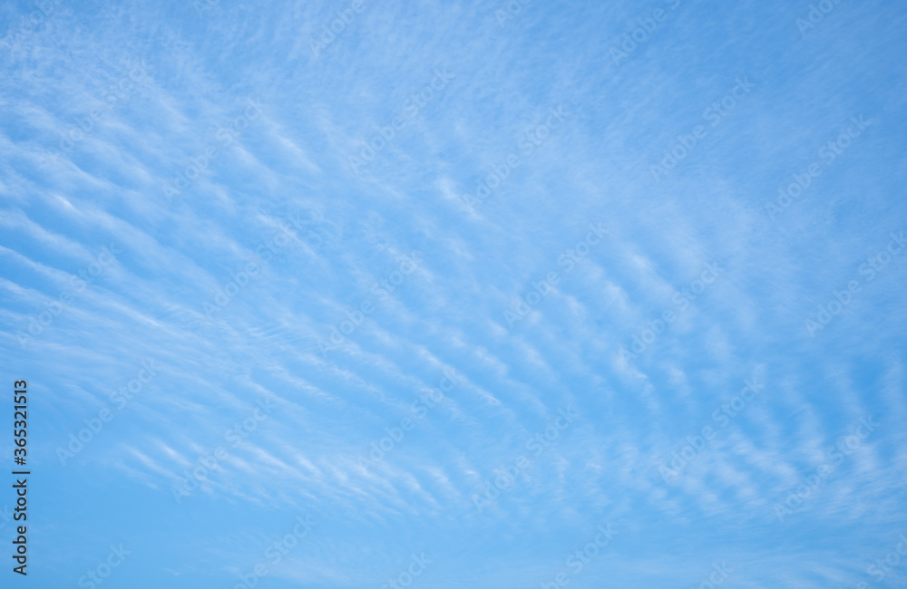 Foto de Background. Blue sky with beautiful light airy clouds like ...
