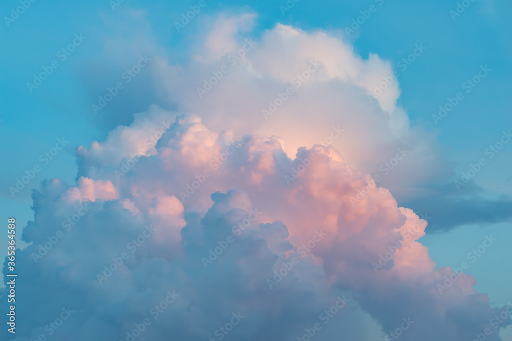 Pastel clouds Stock Photo | Adobe Stock