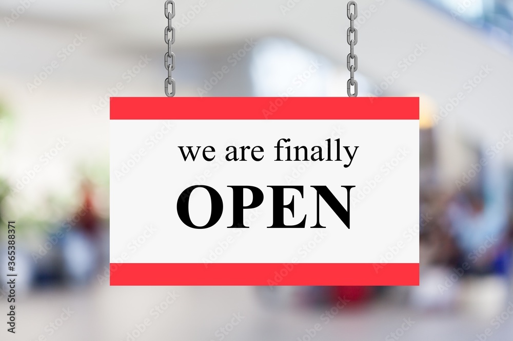 Open. Stock Photo | Adobe Stock