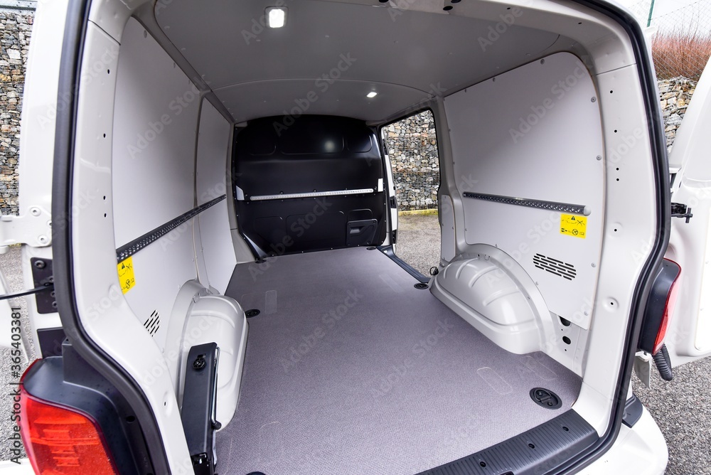Transporter Van ‚Äì box body. Cargo space. 01-08-2020, Prague, Czech ...