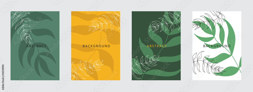 Line art flower set. One line drawing. Fancy line art. Trendy concept ...