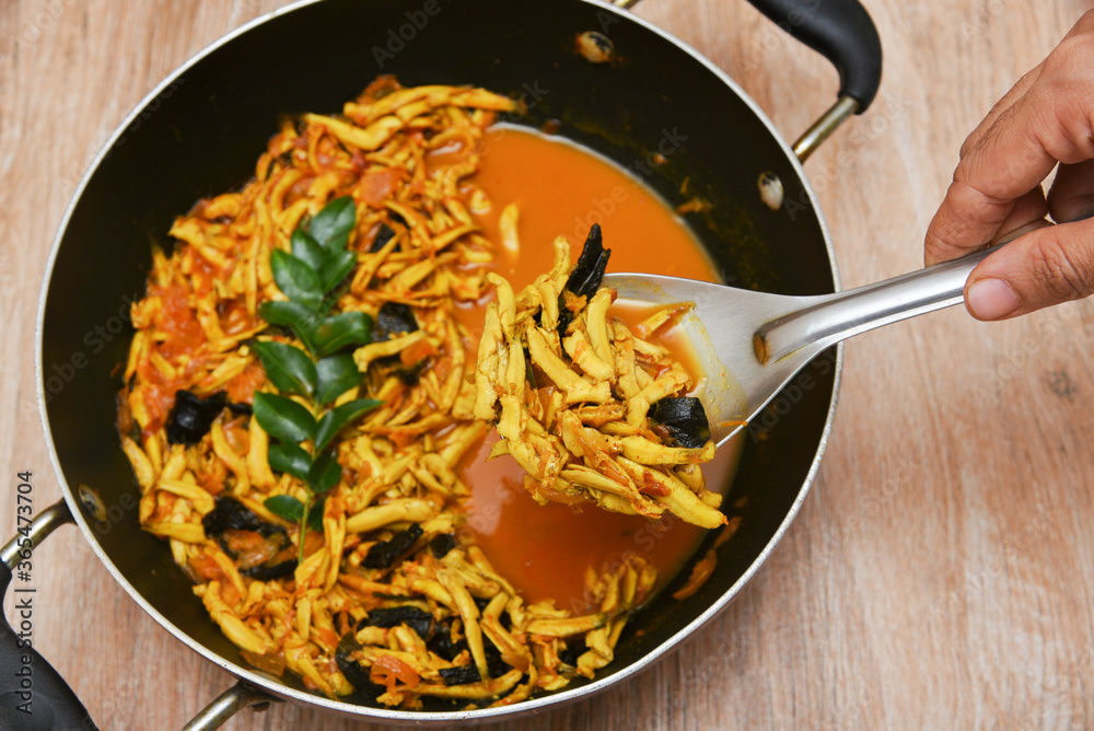 Kerala fish curry hot and spicy anchovy Masala gravy Alappuzha India ...