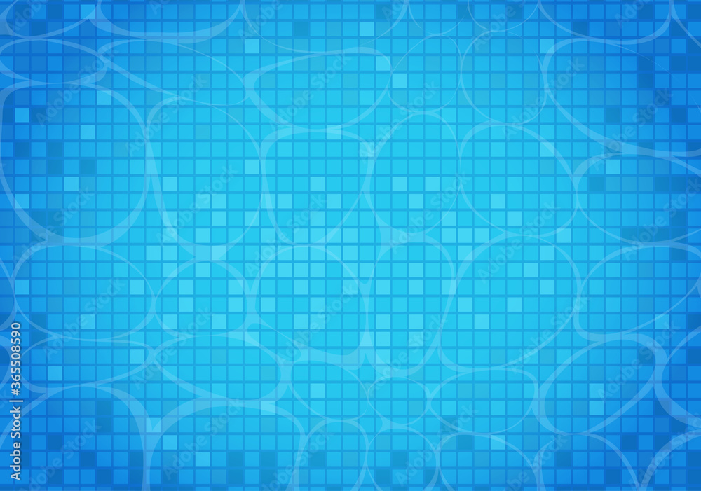 Swimming pool background. Modern blue swimming pool for backdrop ...