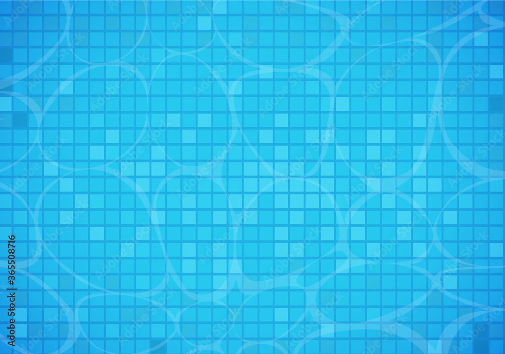 Swimming pool background. Modern blue swimming pool for backdrop ...