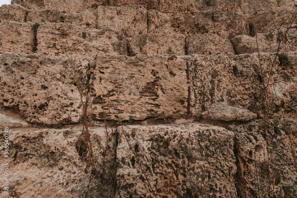Stone wall texture/background,historical old ancient stone,preserved to ...