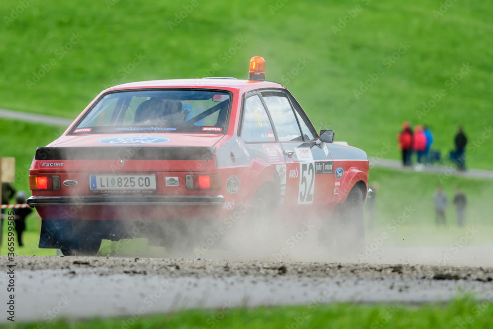 vintage ford escort rs 2000, 15 sep 2017, austrian rallye legends ...