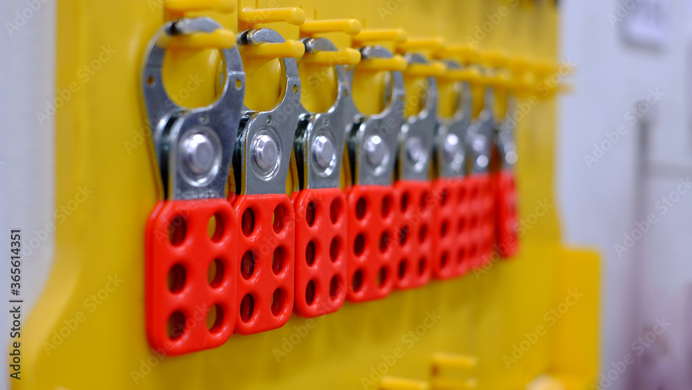 Lock out & Tag out , Lockout station,machine - specific lockout devices ...