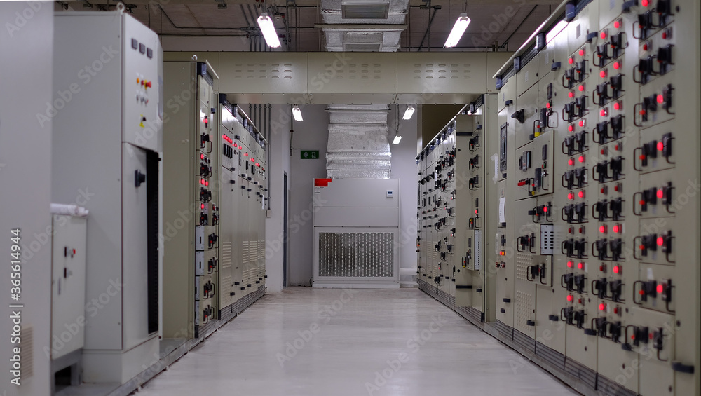 electrical part and accessories in the control cabinet , control and ...