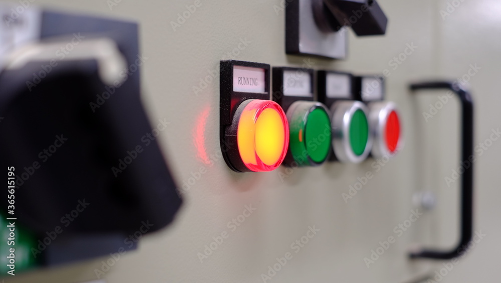 Electrical part and accessories in the control cabinet , control and ...