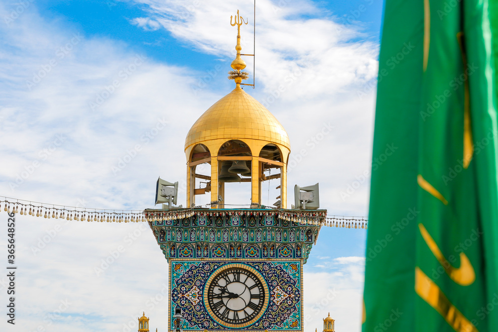 The shrine of Imam Ali Ibn Abi Talib in Najaf, Karbala, Iraq Stock ...