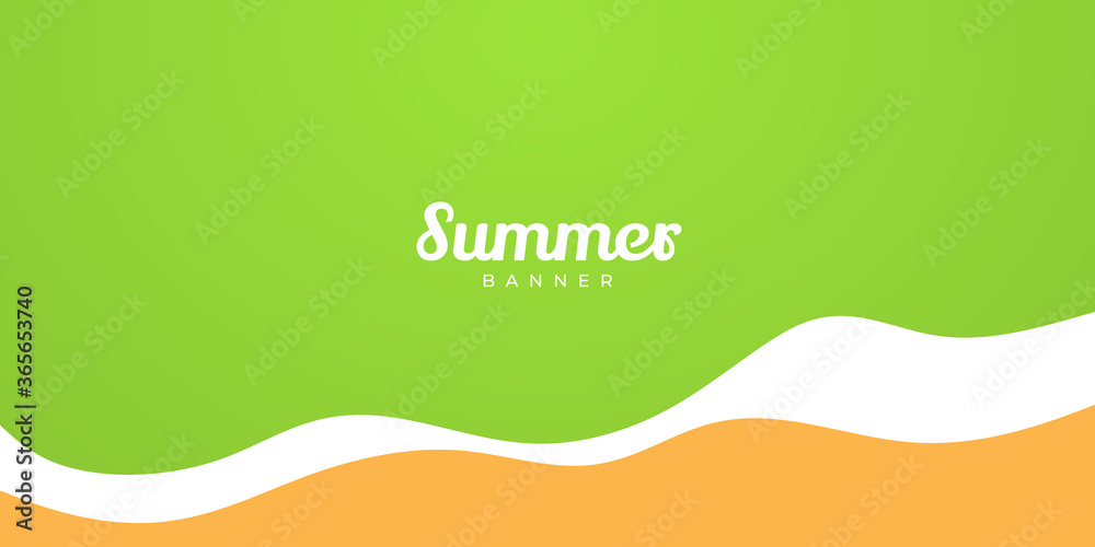 Abstract template elegant header and footers green lime brushes paint ...