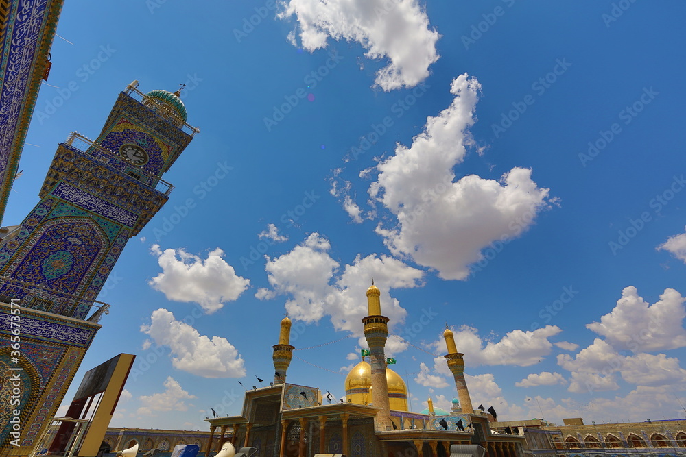 The shrine of Imam Musa Al-Kadhim and Imam Muhammad Al-Jawad in Al ...