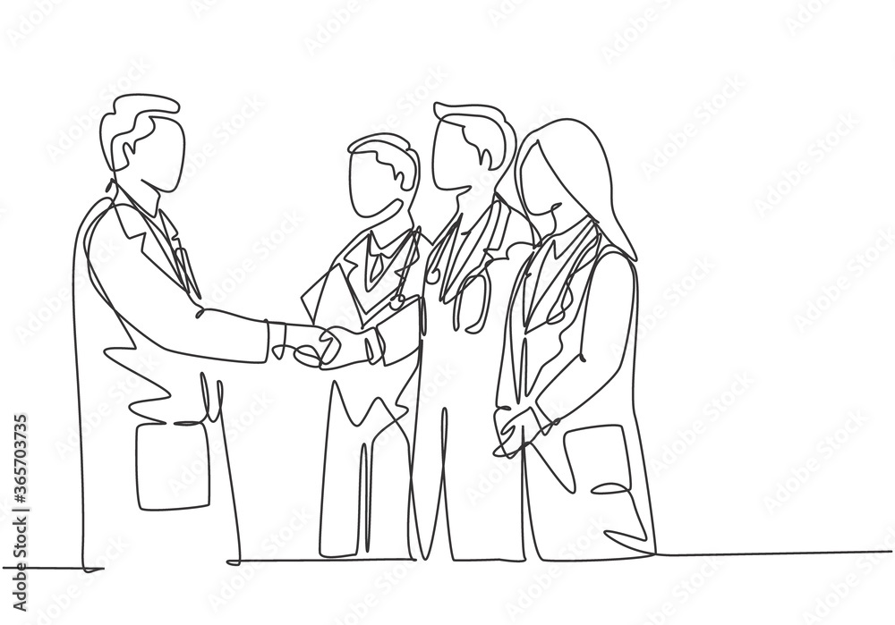 Hospital Line Drawing