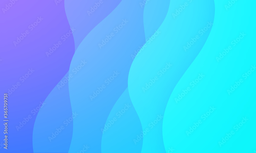 Blue pop up background with wave line composition for business card ...