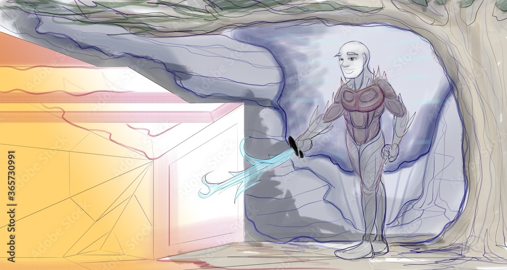 Brecht corbeel illustration concept art characters Stock Illustration ...