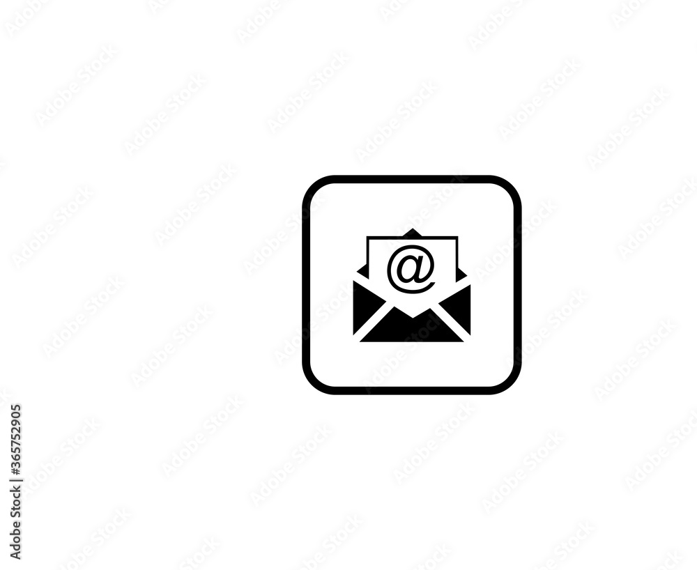 email, message, envelope icon vector symbol eps 10 isolated ...