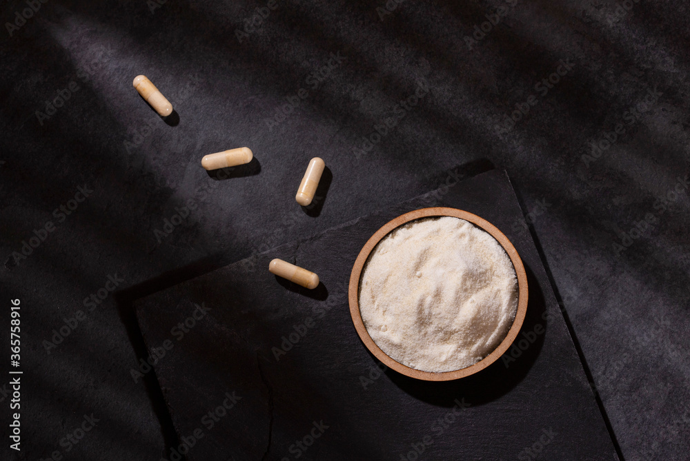 Collagen protein powder - Hydrolyzed. Strengthening and improving the ...