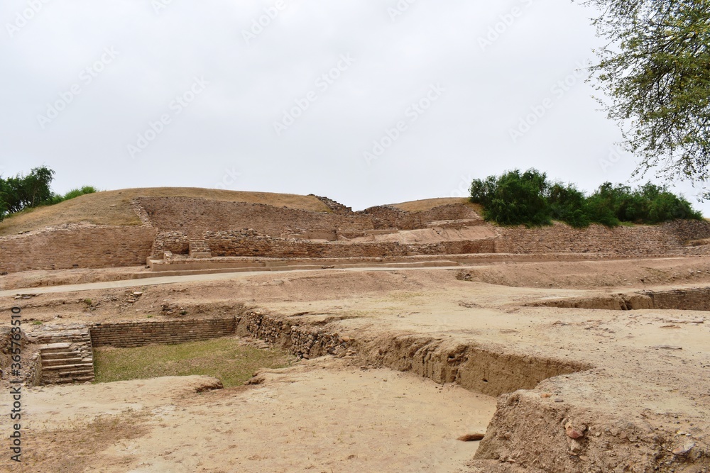 Dholavira is an archaeological site at Khadirbet in Bhachau Taluka of ...