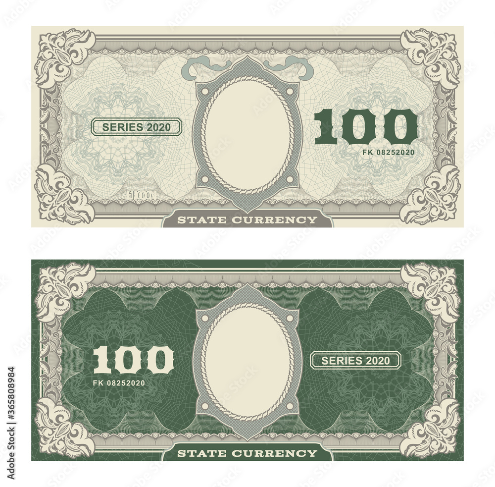 Blank Play Money