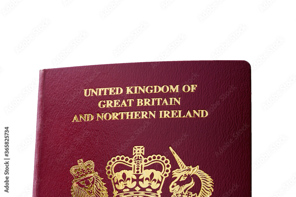 The new British Passport of the United Kingdom of Great Britain and ...