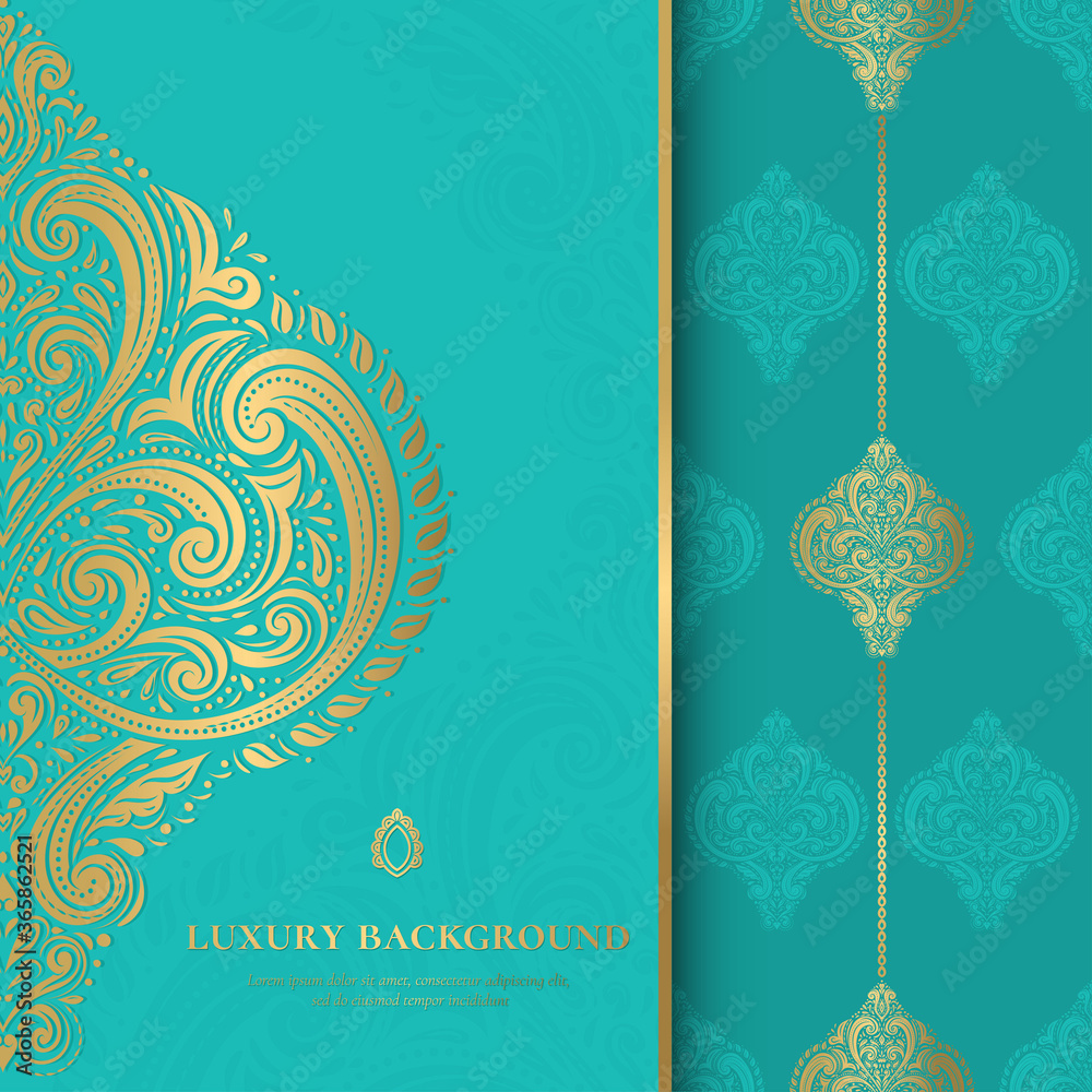 Indian Designs And Patterns Gold
