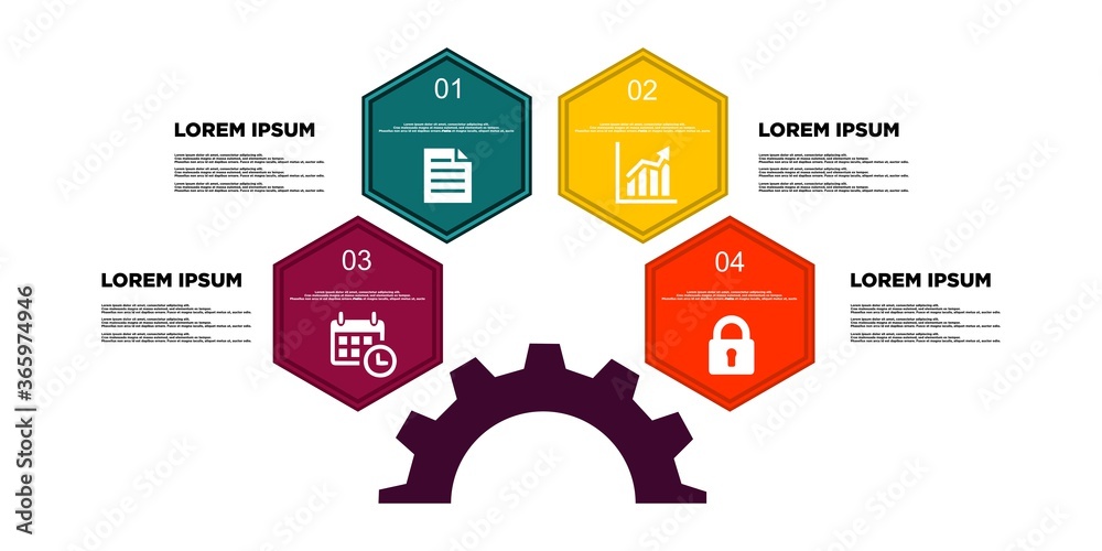 infographic simple and clean.template infographic - vector Stock Vector ...