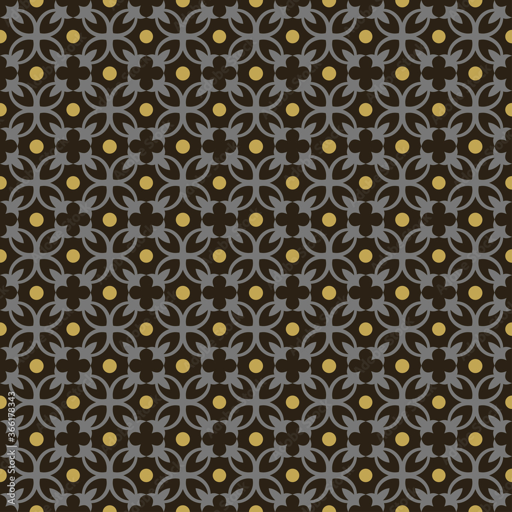 Modern background pattern. Decoration wallpaper texture. Seamless ...
