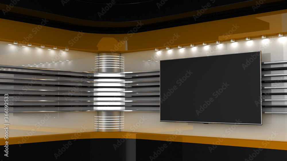 Tv Studio. Backdrop for TV shows. News studio. The perfect backdrop for ...