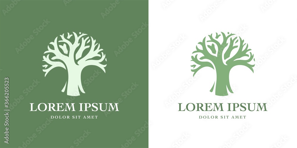 Tree of life logo template design. Plant growth symbol. Organic eco ...
