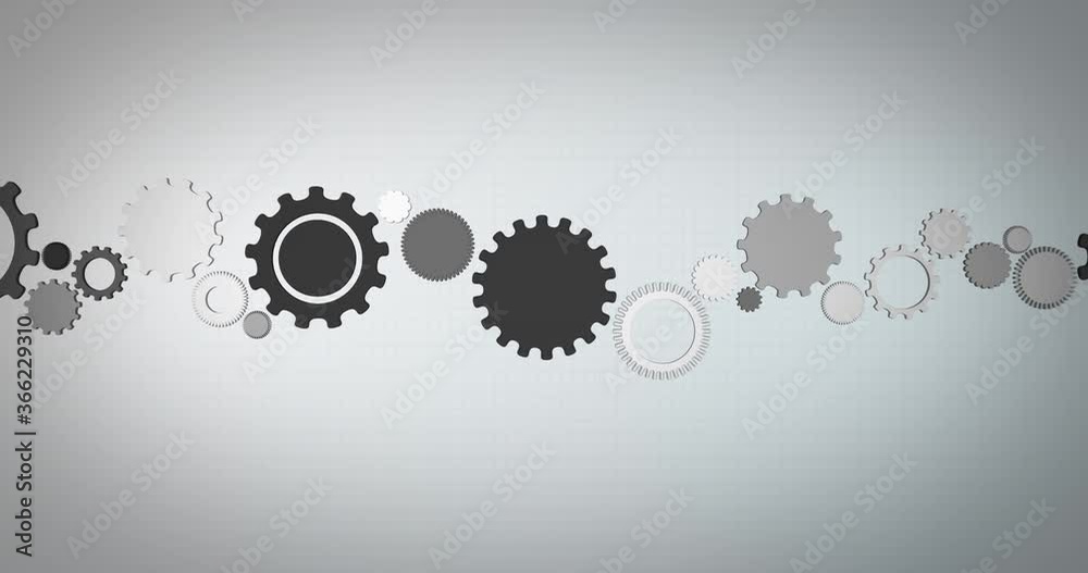 Missing gear is added and drives the machine. Symbolic animation for ...