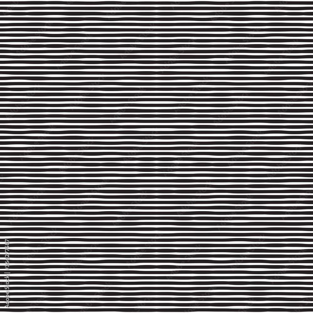 simple hand drawing black bold horizontal lines seamless pattern ...