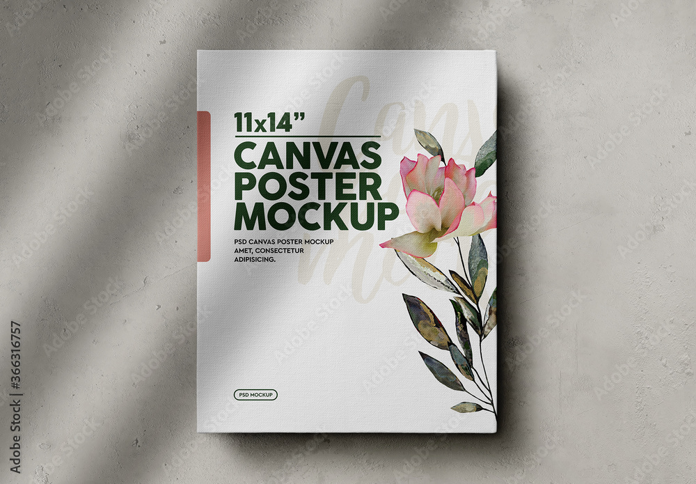 Canvas Mockup Stock Template | Adobe Stock