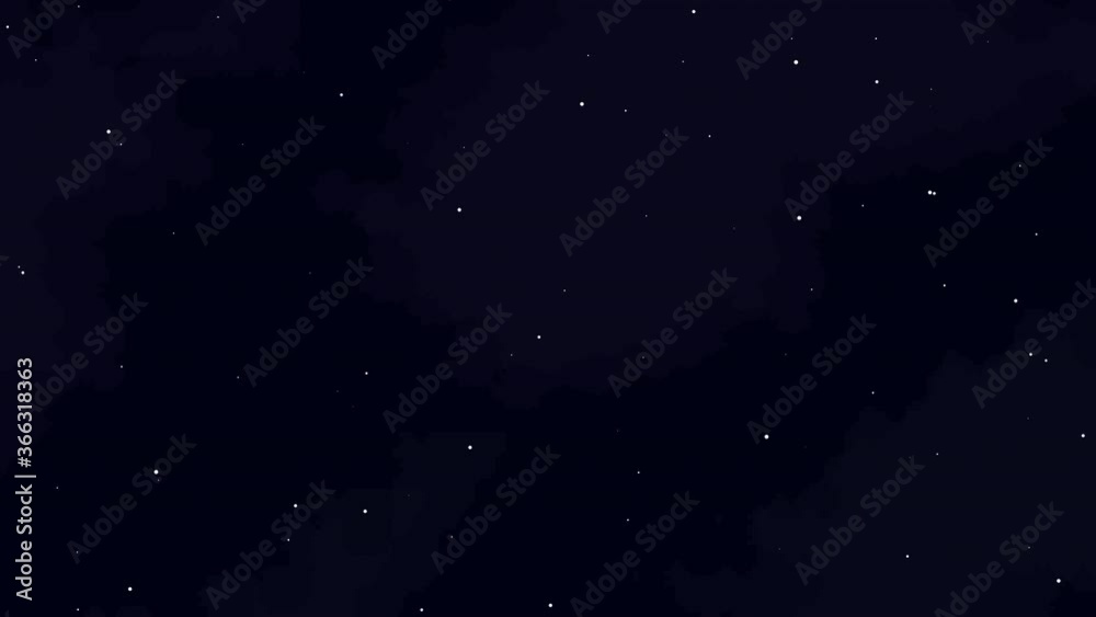 Retro Space Arcade. Video Game Animation Concept. Pixel Art. Open Space ...