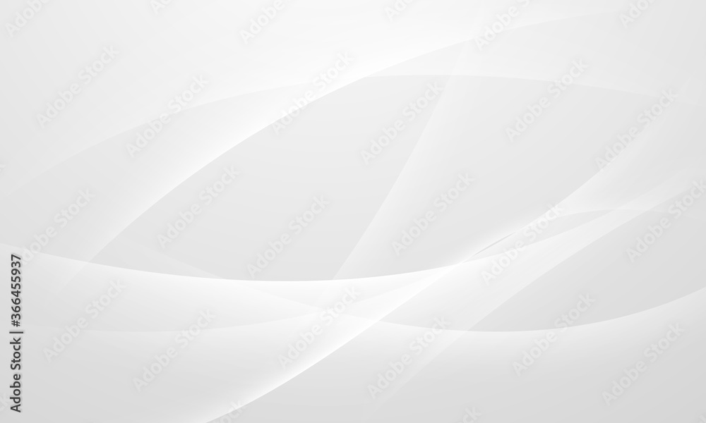 Abstract grey background poster with dynamic waves. technology network ...