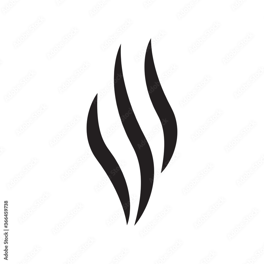 Steam icon vector isolated on white background. Steam icon for design ...