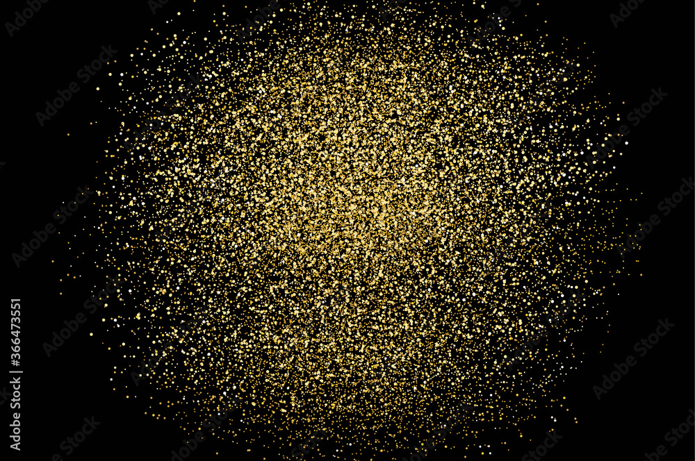 Gold glitter background, vector. Golden glitter background for web site ...
