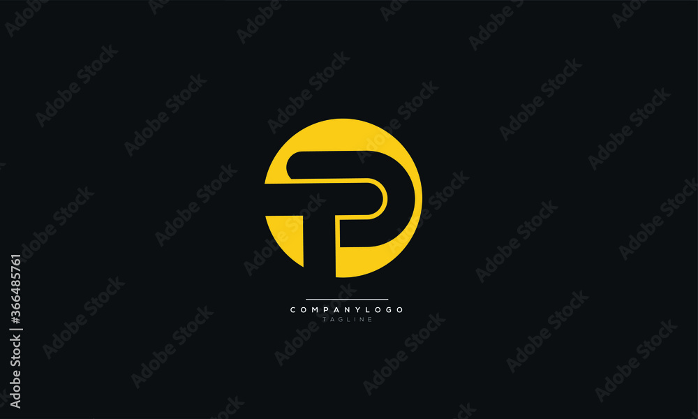TP Letter Business Logo Design Alphabet Icon Vector Symbol Stock Vector ...