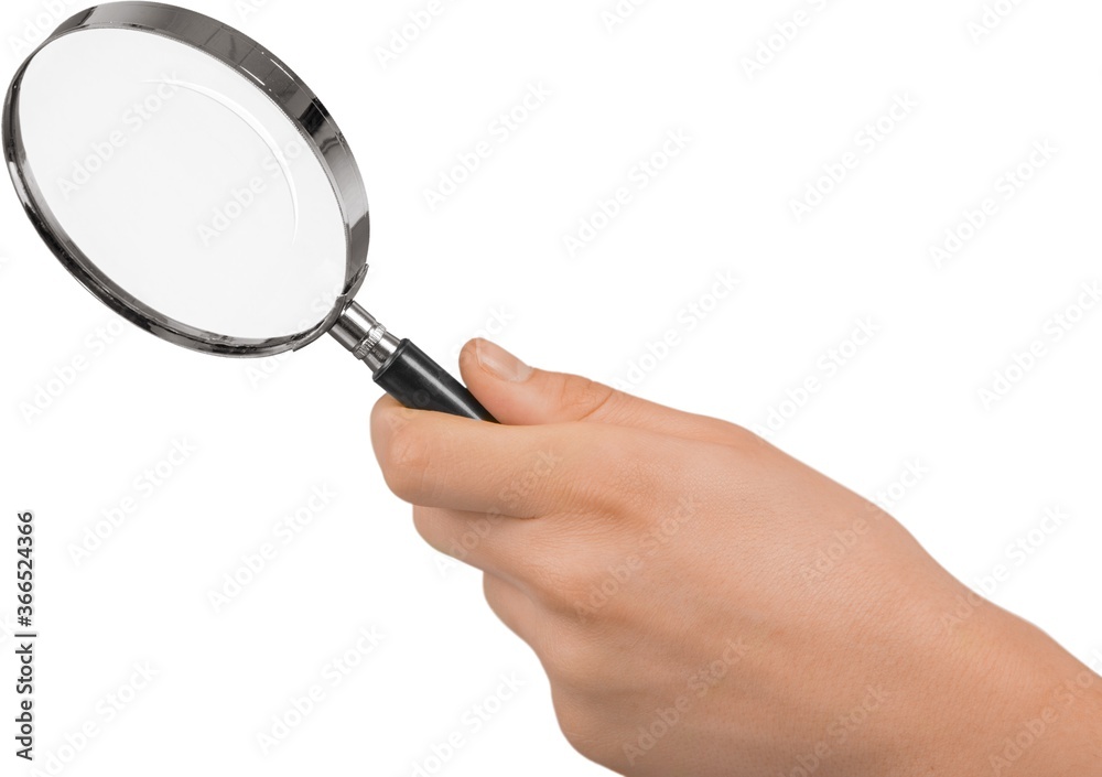 Magnifying glass. Stock Photo | Adobe Stock