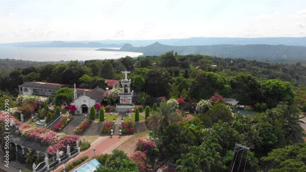 The Beautiful Marian Orchard Pilgrimage Center In Batangas, Philippines ...