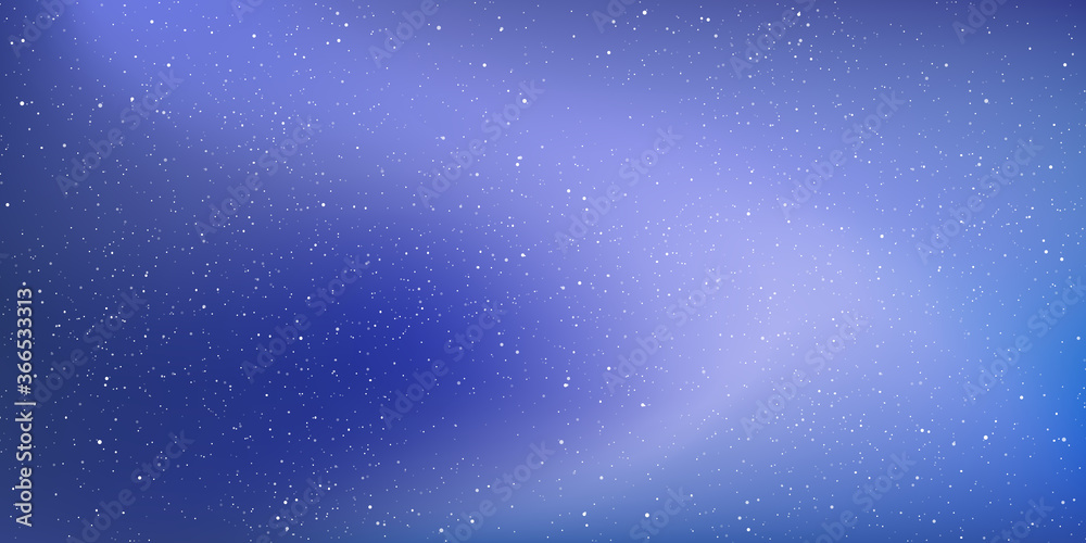 Astrology horizontal background, Starry sky colourful glow, Milky way ...