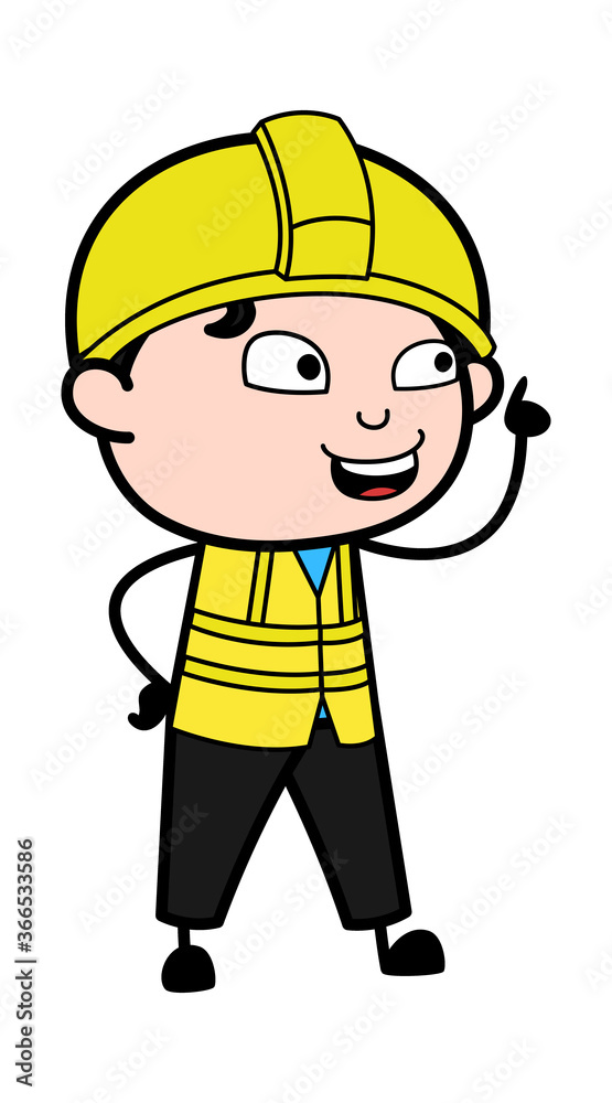 Happy Engineers Cartoon