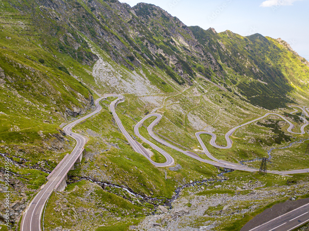 Transfagarasan road is one of the most spectacular mountain roads in ...