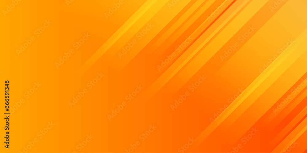 Modern orange gradient geometric shape background with dynamic light ...
