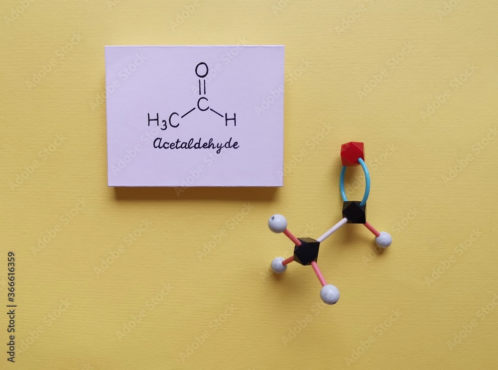 Acetaldehyde Structure