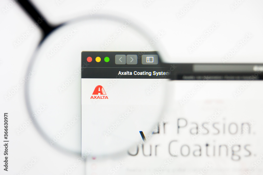Richmond, Virginia, USA - 9 May 2019: Illustrative Editorial of Axalta ...